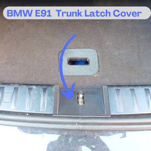 BMW E91 trunk latch cover | eBay
