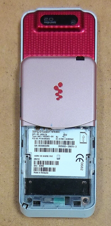 Sony Ericsson Walkman W580i - Metro Pink ( AT&T ) Slider Phone - Very ...