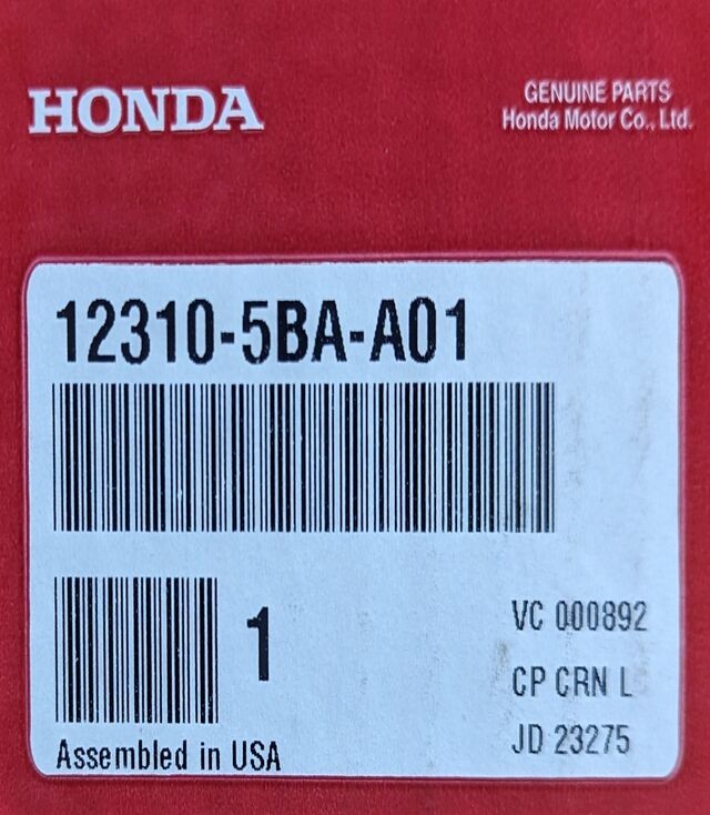 Genuine Honda Cylinder Head Cover (12310-5BA-A01) | eBay