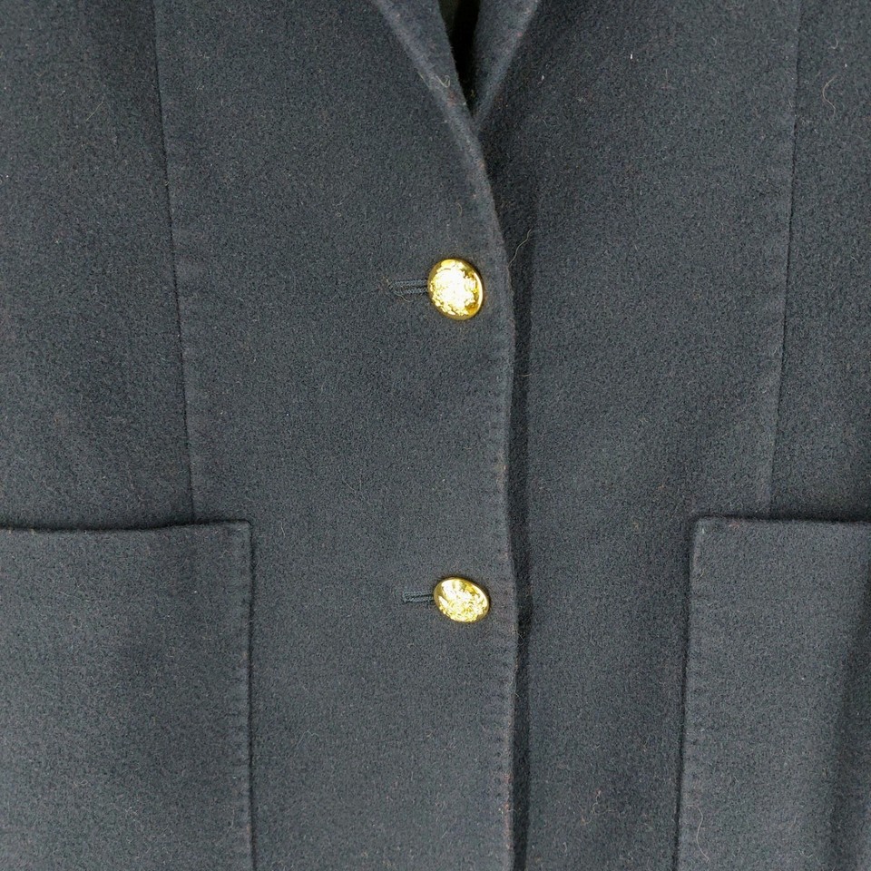 Lauren Ralph Lauren Classic Blazer Green Label Wms Sz 6 Navy Wool ...