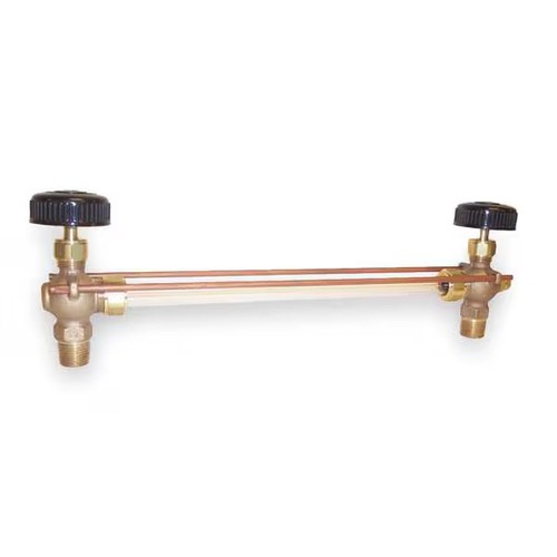 Apollo Valves Water Gauge,Pipe Size 1/2 In,MNPT 2020500 Apollo Valves ...