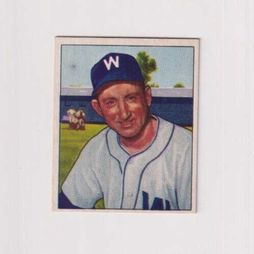 RAY RAE SCARBOROUGH 1950 BOWMAN BASEBALL VINTAGE CARD #108 WASHINGTON ...