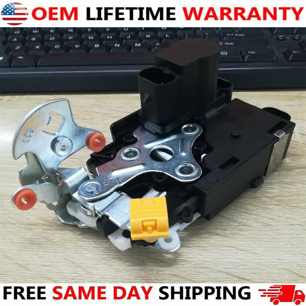 Door Lock Actuator& Integrated Latch LH Driver Side Front 15110643 Fit ...