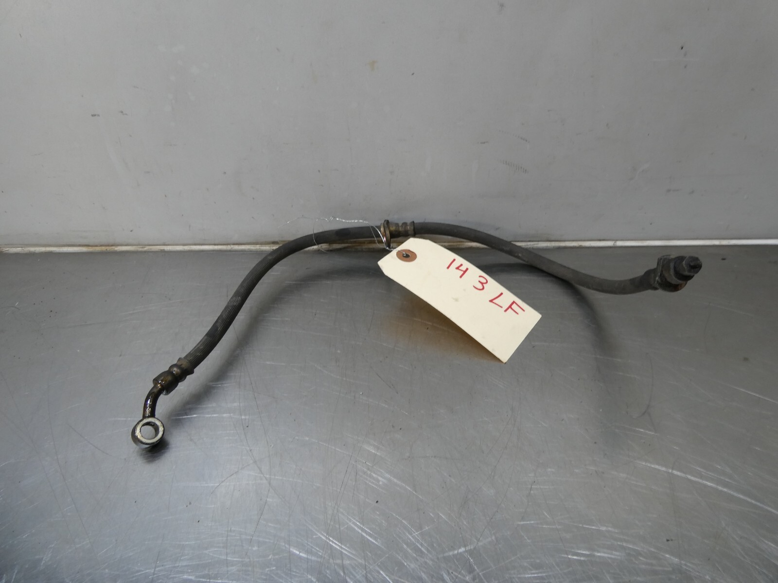 01 02 03 04 05 HONDA CIVIC LEFT DRIVER FRONT BRAKE CALIPER LINE HOSE 1 ...