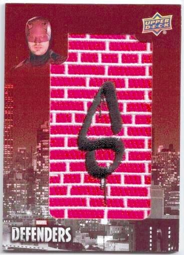 The Defenders 2018: Connecting Patch Relic DC-DD8 Daredevil Upper Deck ...