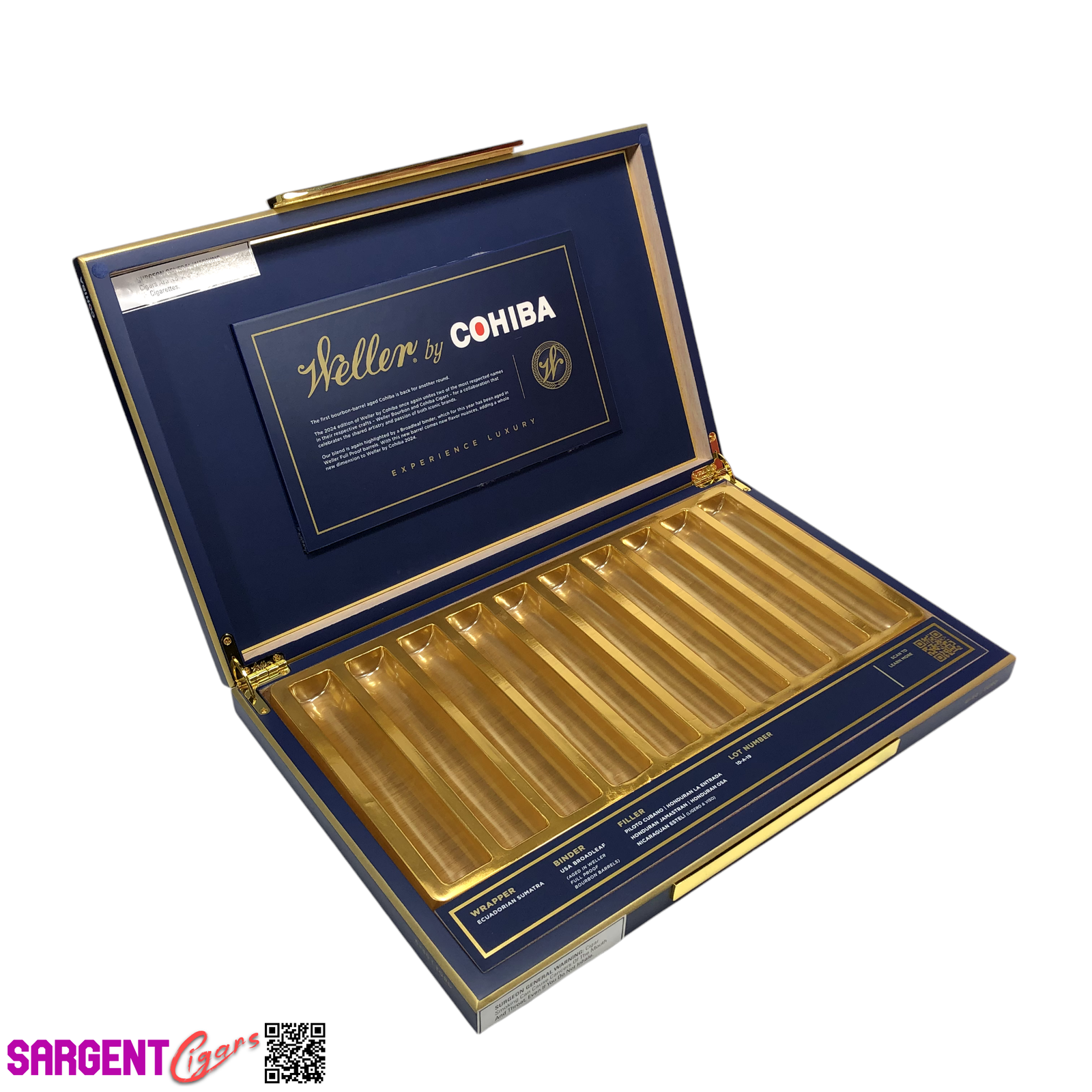 Cohiba Weller 2024 Empty Wooden Cigar Box 15.25x10x2 | eBay
