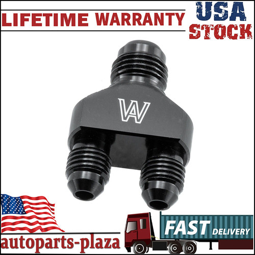 4AN/4AN/6AN Y Block Fuel Aluminum Y Fitting Junction Coupler 4/4/6 ...