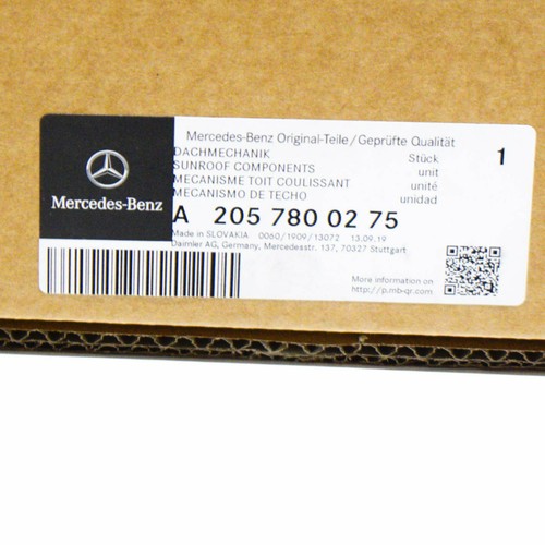 NEW MERCEDES-BENZ C W205 RIGHT SLIDING ROOF MECHANICS A2057800275 205 ...