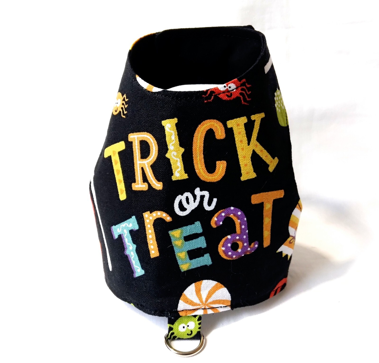 Trick or Treat Halloween Dog Harness Vest for Tiny Pets Chest 8 1/2"-10 ...