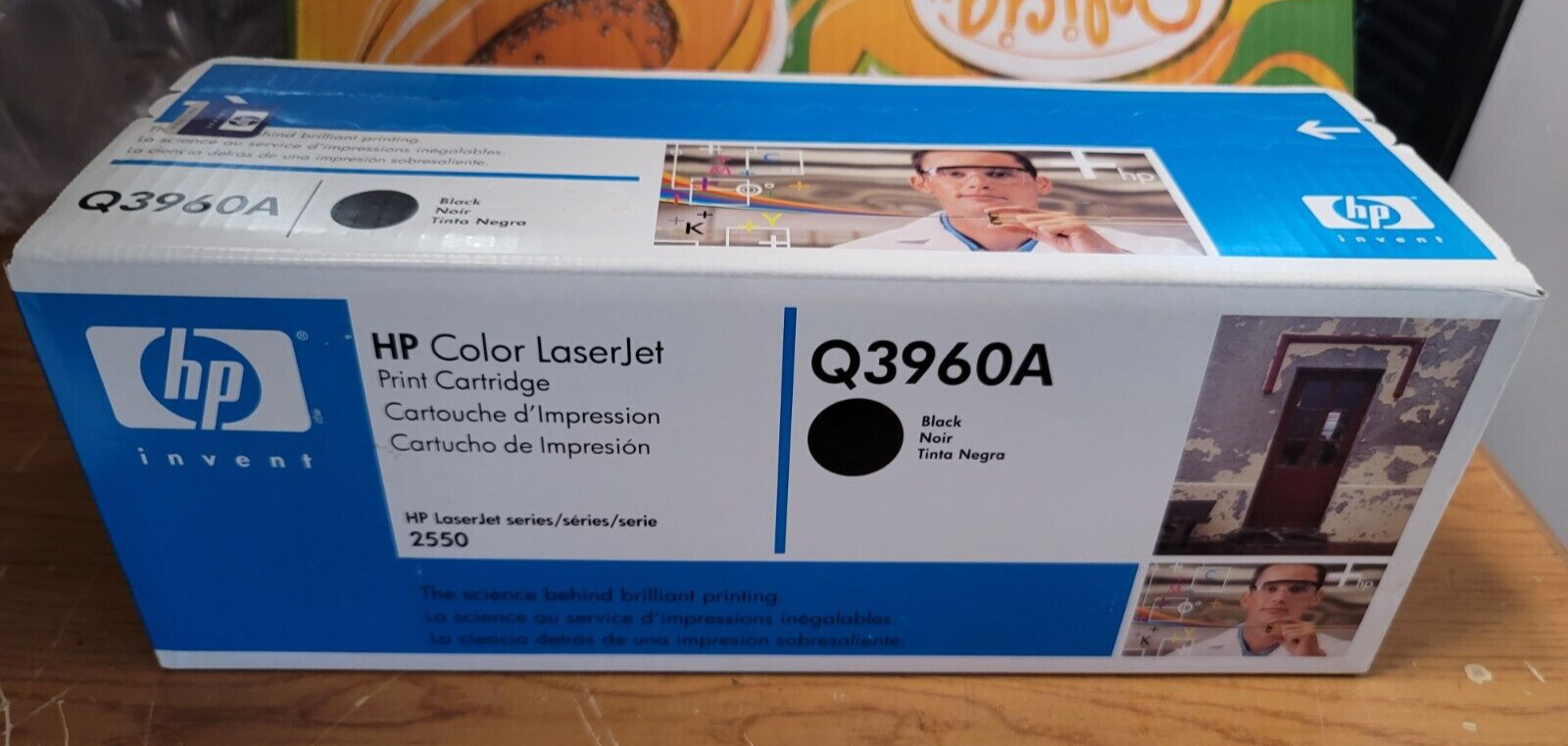 NEW Genuine HP Q3960A Black Toner Cartridge LaserJet 2550 | eBay