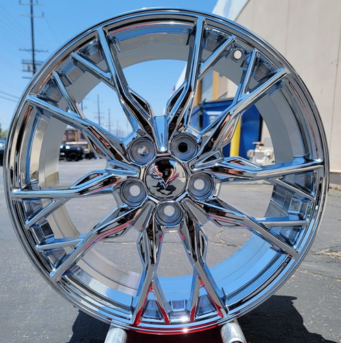 4- Corvette C8 Stingray ZO6 OEM 19" / 20" Chrome FORGED Wheels | eBay
