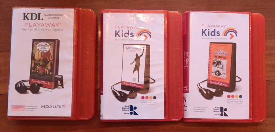 Lot Of 13 Assorted Playaway Preloaded Digital Audio Books Ex-Library | eBay