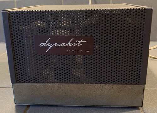 Vintage Dynaco Dynakit Mark III Mono Block Tube Power Amplifier For ...