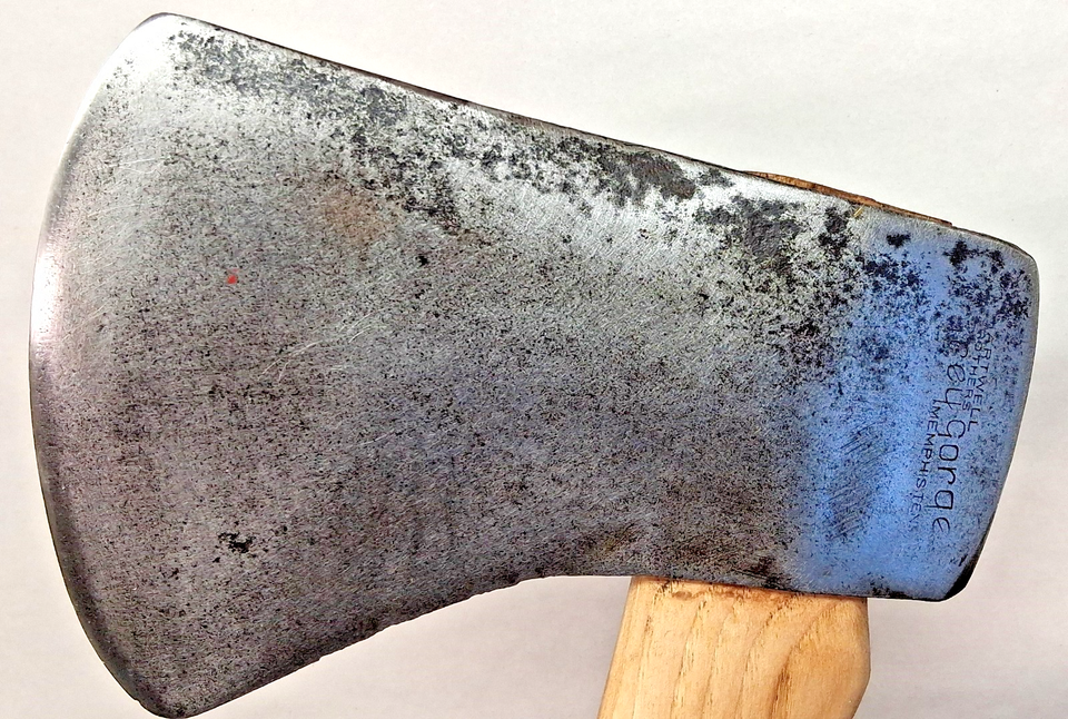 Axe, Vintage GREY GORGE Axe, Made by HARTWELL BROS., Memphis, Tenn, USA ...