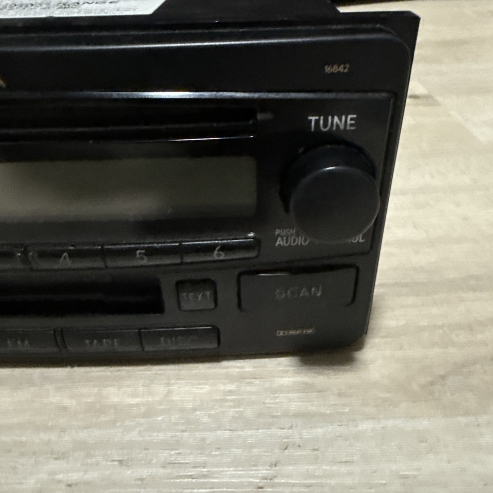 04-07 Toyota Highlander Replacement CD/TAPE Radio Player 86120-52241 ...
