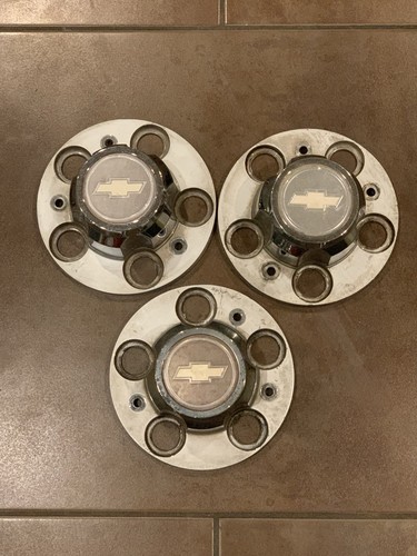 Lot Of 3 Chevy C10 Blazer OEM Wheel Center Rim Cap Cover GM Rally 5 Lug ...