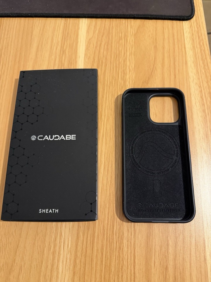 Caudabe Sheath for iPhone 16 Pro Max black - Camera Control Button ...