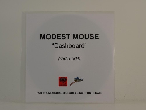 MODEST MOUSE DASHBOARD (H1) 1 Track Promo CD Single White Sleeve COLUMBIA | eBay