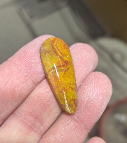 Utah San Rafael Jasper Cabochon Red Yellow Beautiful Wire Wrapping ...