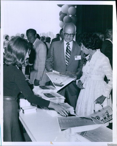 1973 Photo Vice President Gen Mgr Detroit News James T Dorris ...