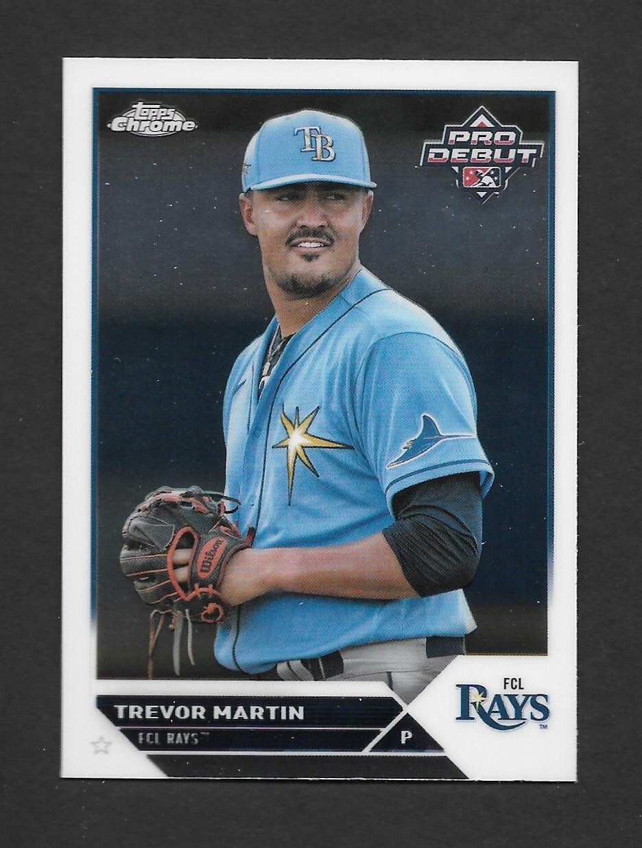 2023 Topps Pro DeBut Chrome TREVOR MARTIN - FCL RAYS - #PDC-137 | eBay