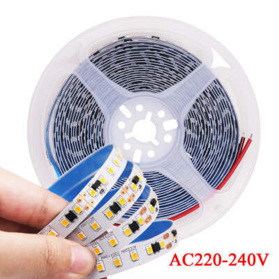 50M 220V 120Led/m SMD 2835 Flexible Led Strip Light 10mm PCB For Home ...
