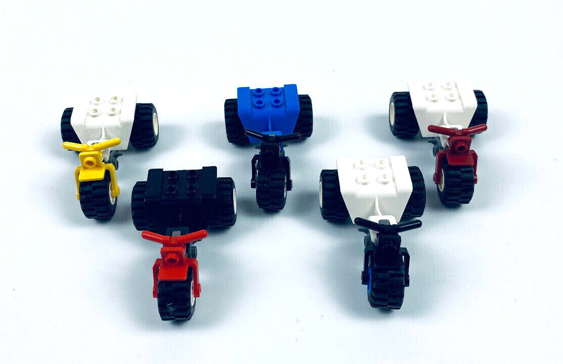 Lego® Motorrad 30187c01 City schwarz blau rot grün darkred orange ...