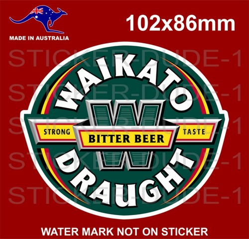 WAIKATO DRAUGHT BEER STICKER WILLIE THE WAITER | eBay