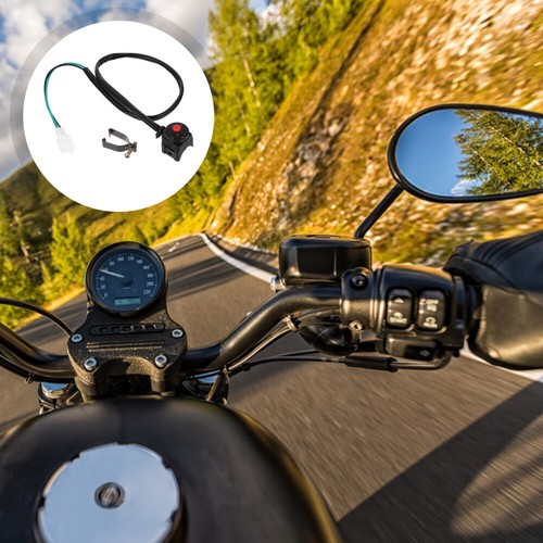 Handlebar Horn Push Button Starter Ignition Switch Motorcycle Kill Stop ...