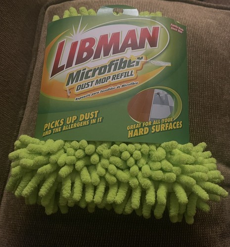 Libman Microfiber Dust Mop Refill Great For Hardwood Floor Cleaning Retaped Tag | eBay