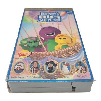 Vintage 1998 Barneys Big Surprise Live on | Grelly USA