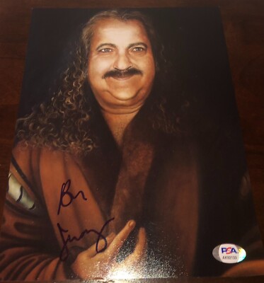 Ron Jeremy The Hedgehog Adult Film Superstar Signed 8x10 Photo PSA COA ...