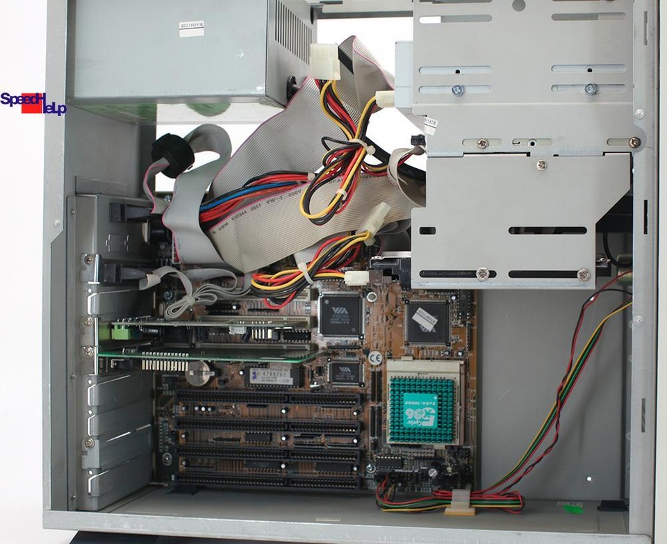 Fic 486-Pio3 Cyrix 5x86 100mhz Isa Slot Computer Pc Old Games Windows ...