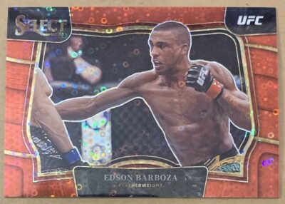 2023 Select UFC Edson Barboza Octagonside Red Disco SP /99 | eBay