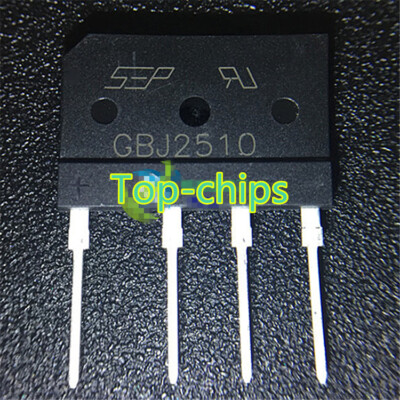 10pcs GBJ2510 New Genuine ZIP-4 Bridge Rectifier new | eBay