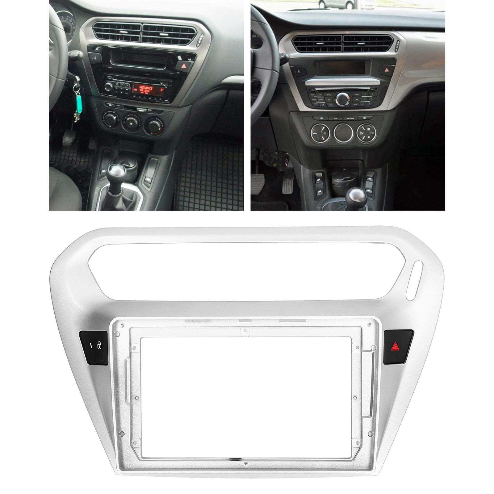 Console Navigation Panel Double DIN Installation Kit Decorative Precise ...