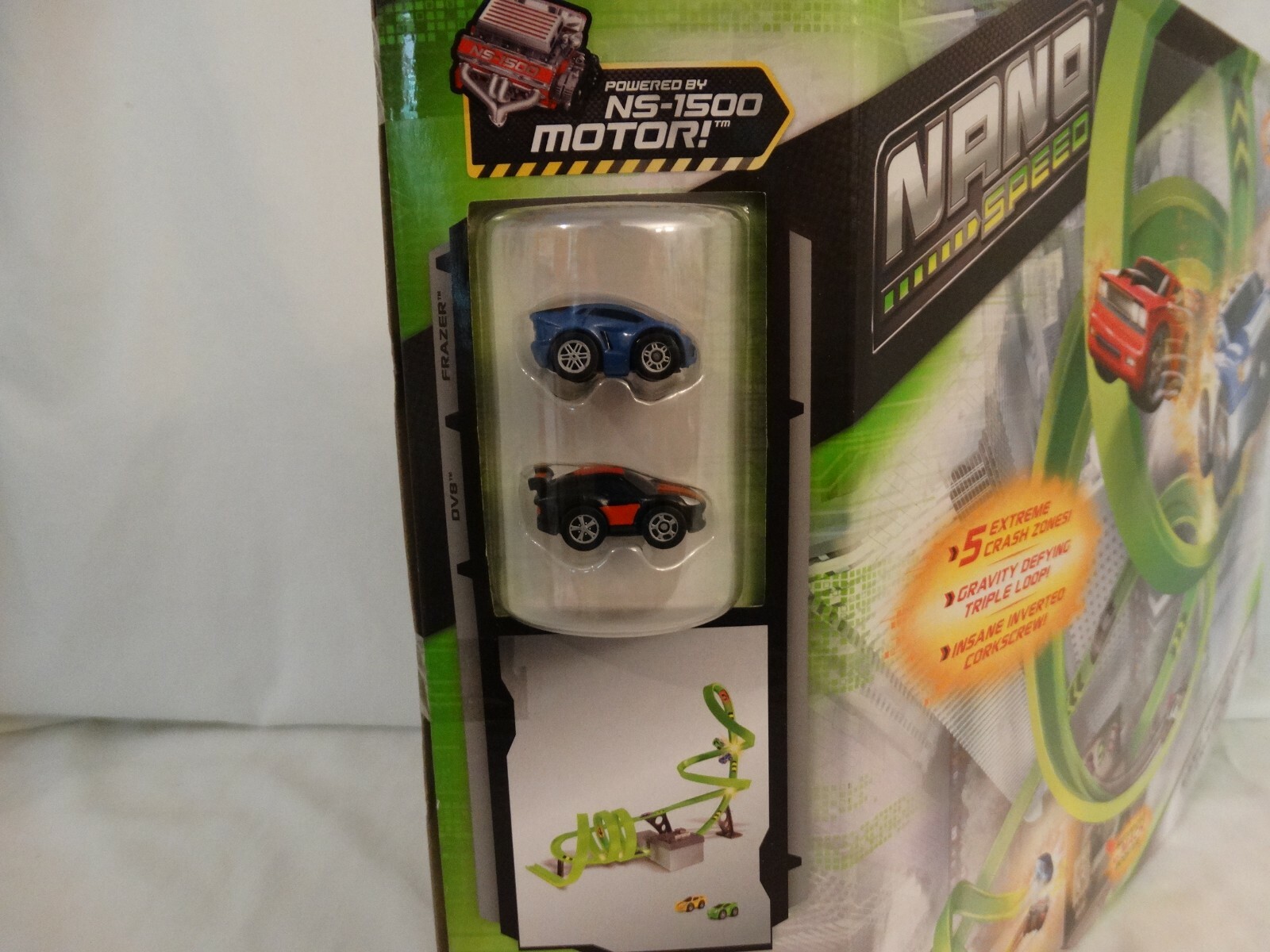 Spin Master X Concepts Nano Speed Nano Super Vert Crash Set BNIB NRFB ...