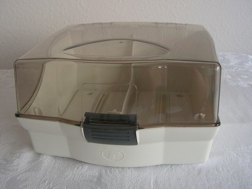 Fellowes 3.5" diskette file box/organizer w/ removable dividers | eBay