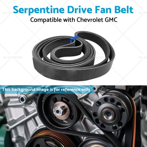 Serpentine Drive Fan Belt Suitable for 5.3L 6.2L 14-20 12626076 ...