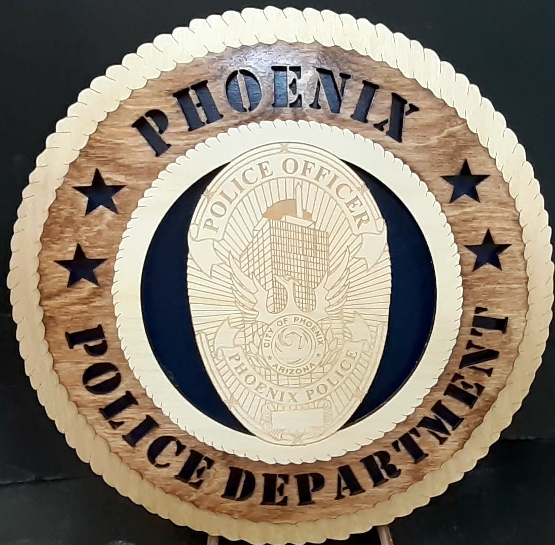 Phoenix Police Department Badge Phoenix Police Reserve