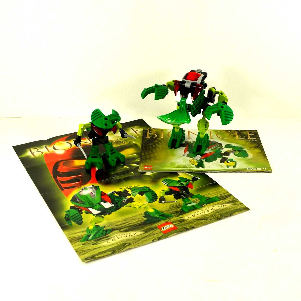 Green Bionicle Instructions