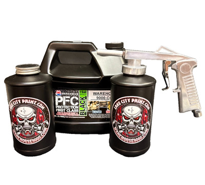 PFC Black Standard Economy Undercoating Gun Kit (2 B Quart Bottles) | eBay