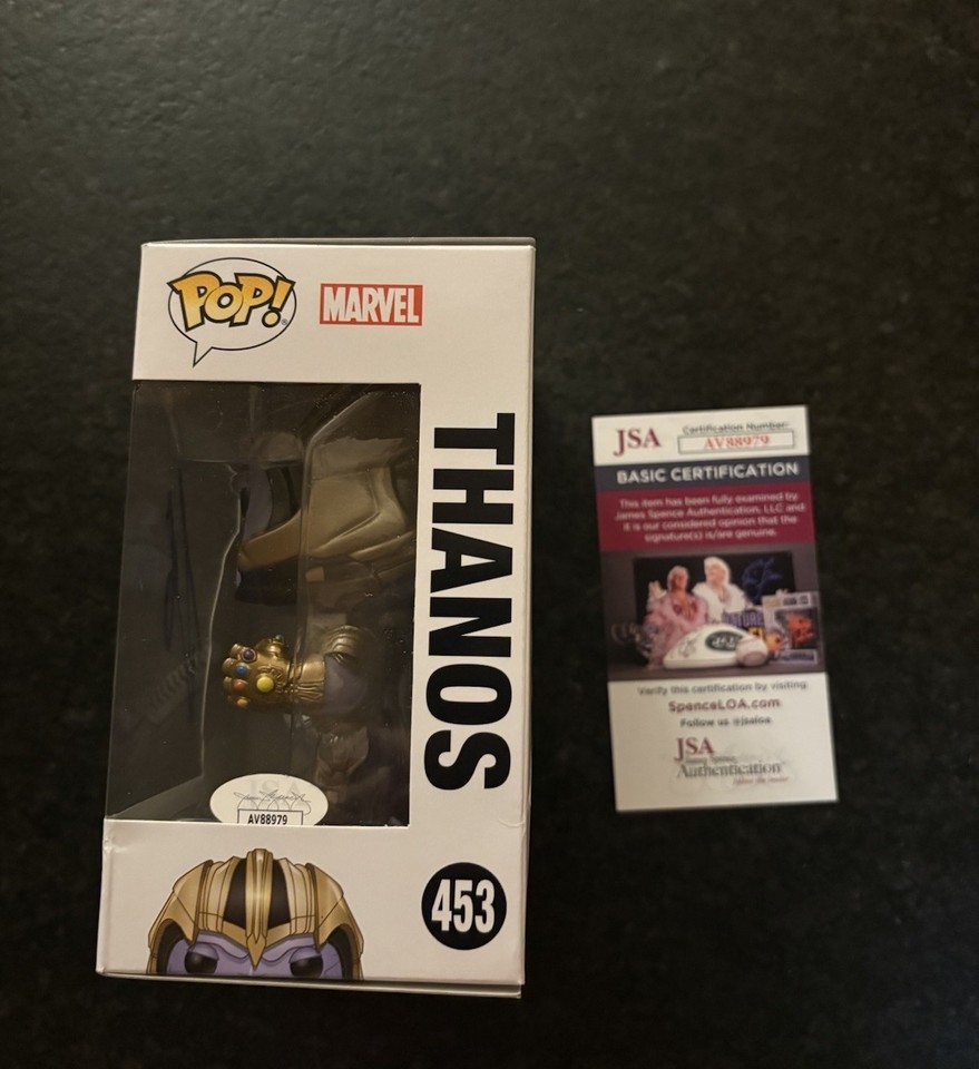 JOSH BROLIN SIGNED AUTOGRAPHED FUNKO POP 453 THANOS AVENGERS ENDGAME JSA COA | eBay