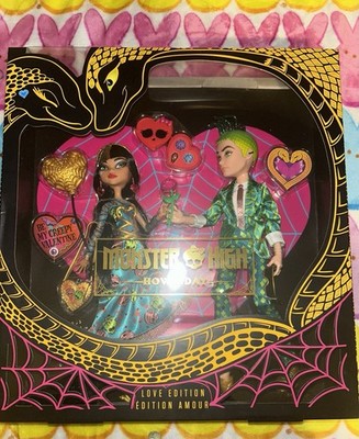 Monster High Cleo & Deuce Howliday Love Edition 2-Pack Dolls 2023 ...