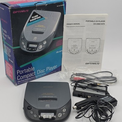 Vintage Optimus CD-3470 Portable Compact Digital Audio Player - Tested ...