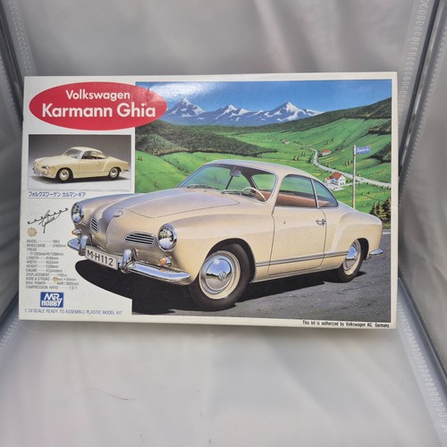 GUNZE SANGYO 1/24 Scale Volkswagen Karmann Ghia plastic model kit from ...