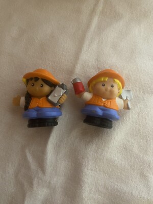 Fisher Price Little People Construction Worker Figures | eBay