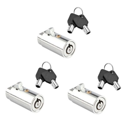 3PCS Vending machine T Handle locks Cylinder Plug Locks Universal Pepsi ...