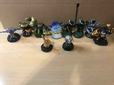 Lot of 10 Activision Skylanders 2013 swap force action figures Blue ...