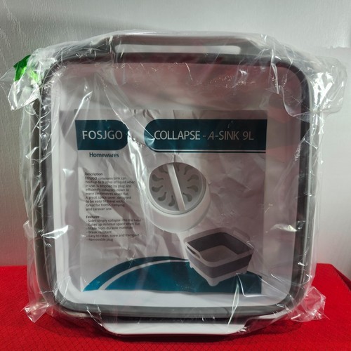 Collapse-A-Sink 9L 12x12 Camping Durable Lightweight Handles Removable ...